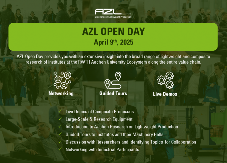 AZL Open Day 2025 – Lightweight in Aachen 2025 – AZL Aachen GmbH
